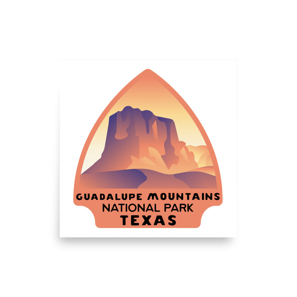 Guadalupe Mountains National Park Poster – National Park Obsessed