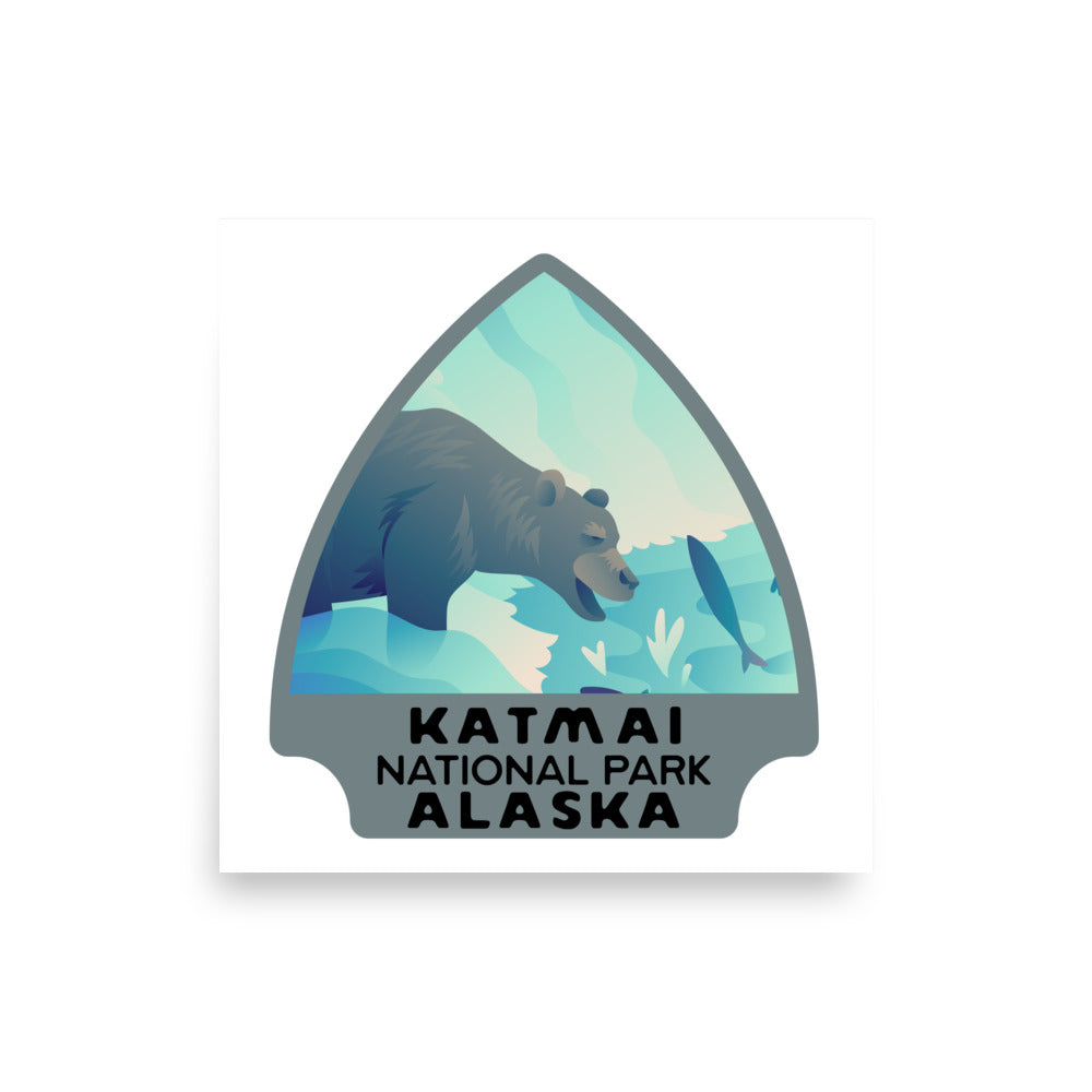 Katmai National Park Poster – National Park Obsessed