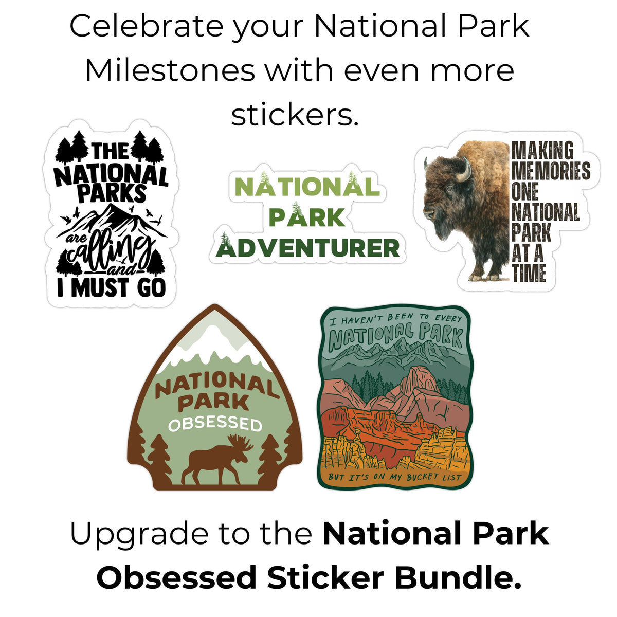 Making Memories One National Park at a Time Sticker – National Park ...