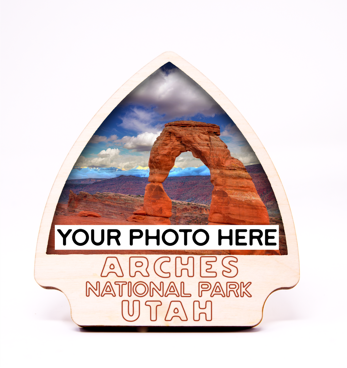 Arches National Park Arrowhead Photo Frame – National Park Obsessed
