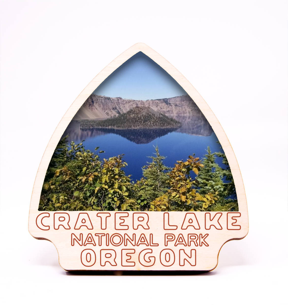 Crater Lake National Park Arrowhead Photo Frame – National Park Obsessed
