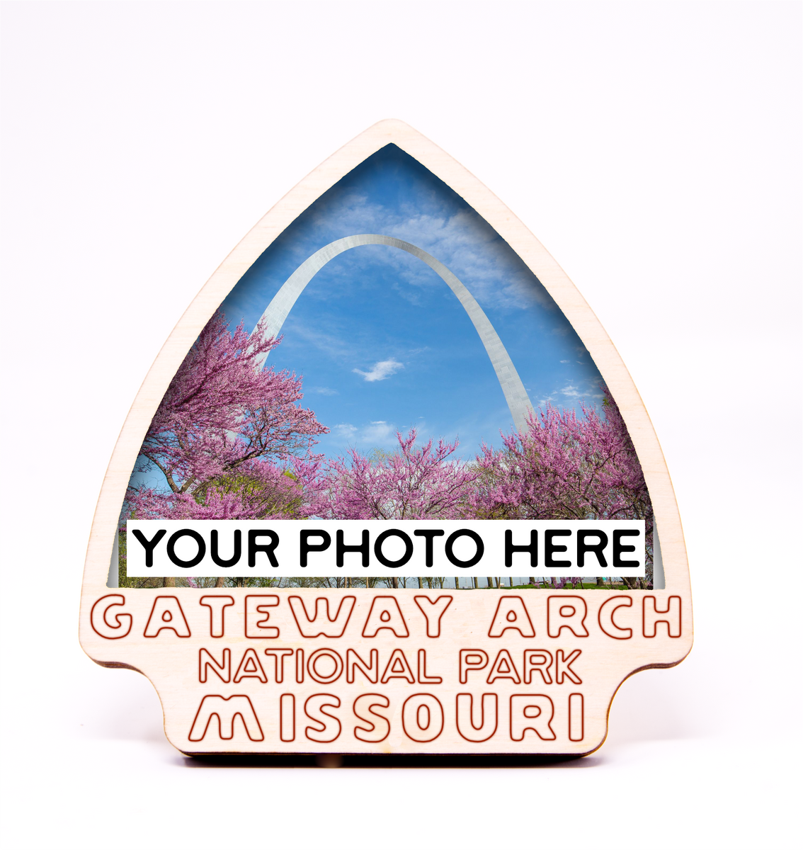 Gateway Arch National Park Arrowhead Photo Frame – National Park Obsessed