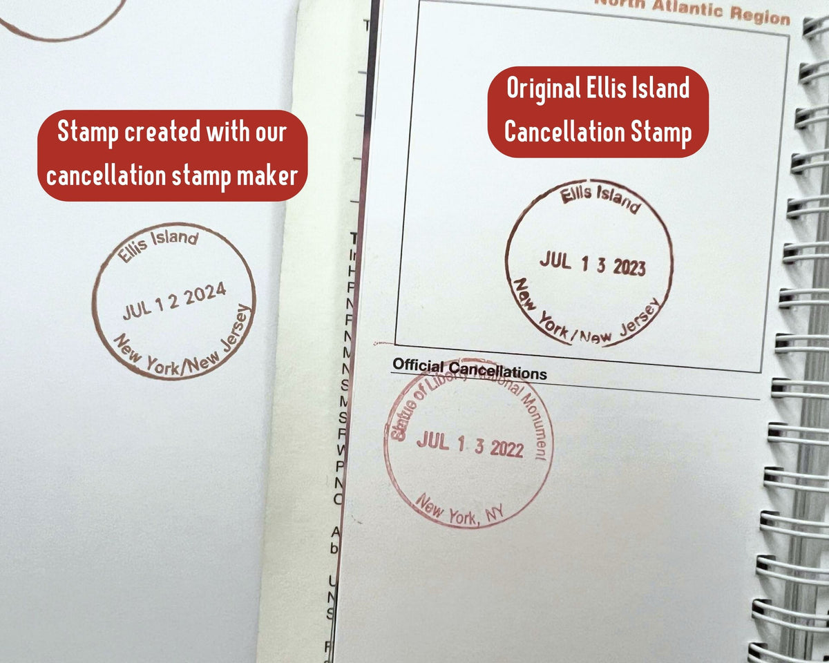 Realistic National Park Stamp Template - Print Your Missing National P ...