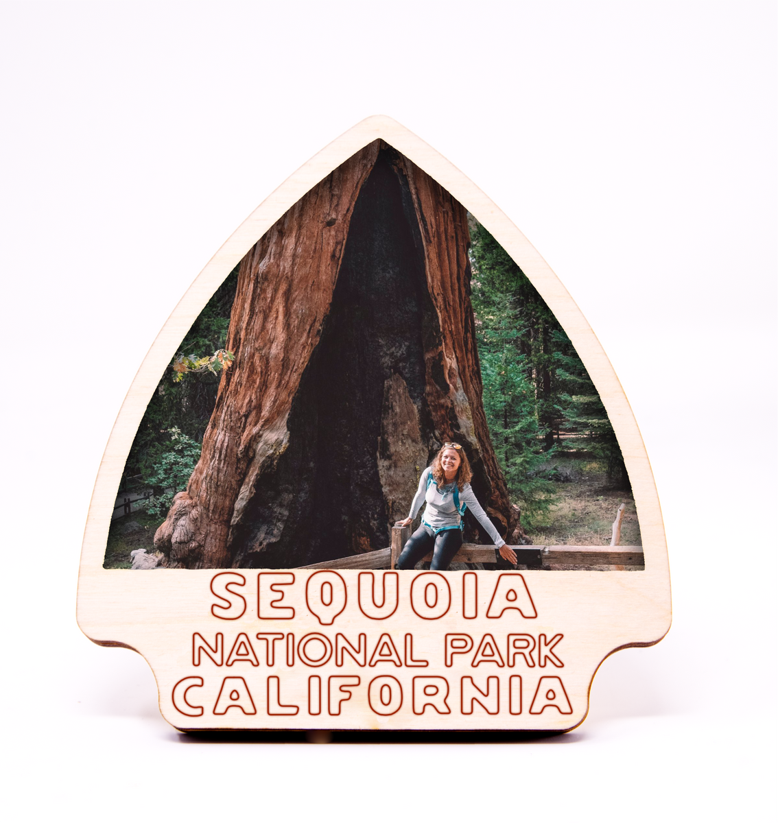 Sequoia National Park Arrowhead Photo Frame – National Park Obsessed
