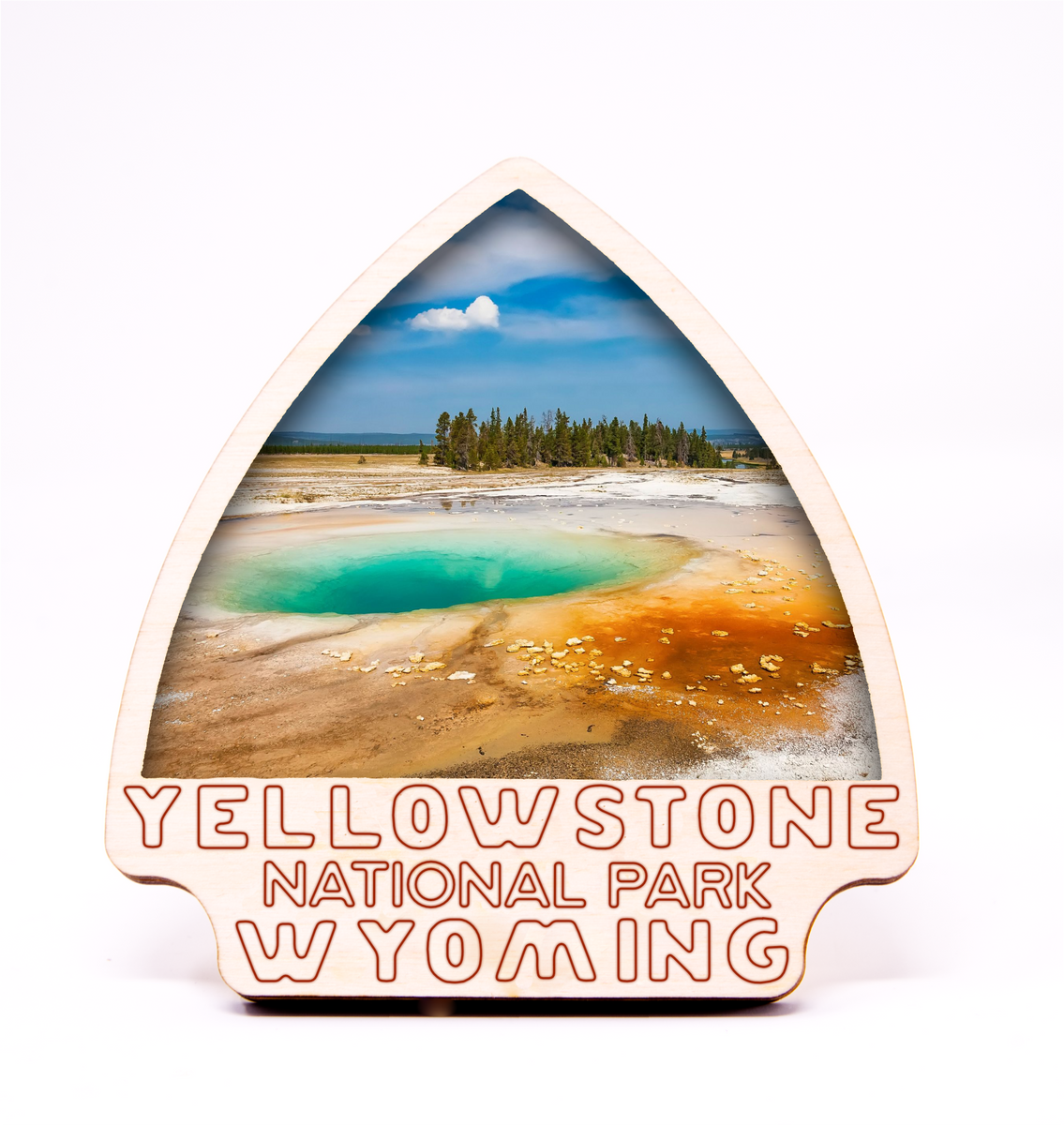 Yellowstone National Park Arrowhead Photo Frame – National Park Obsessed
