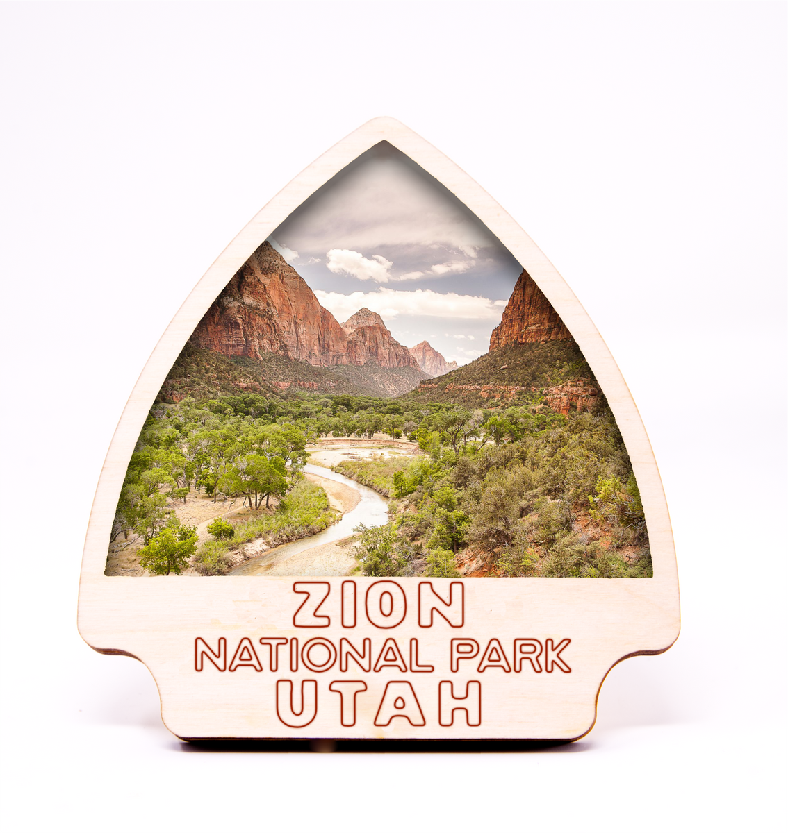Zion National Park Arrowhead Photo Frame – National Park Obsessed