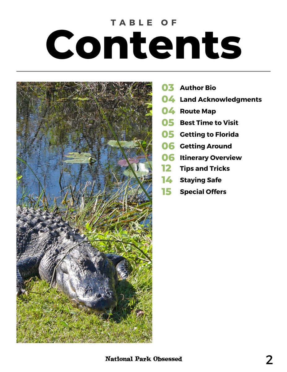 Mini 7-Day Florida National Park Itinerary – National Park Obsessed