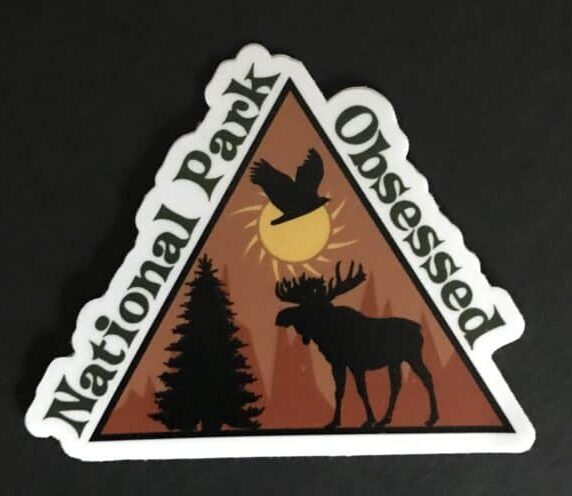 National Park Obsessed Logo Stickers – 3 Pack
