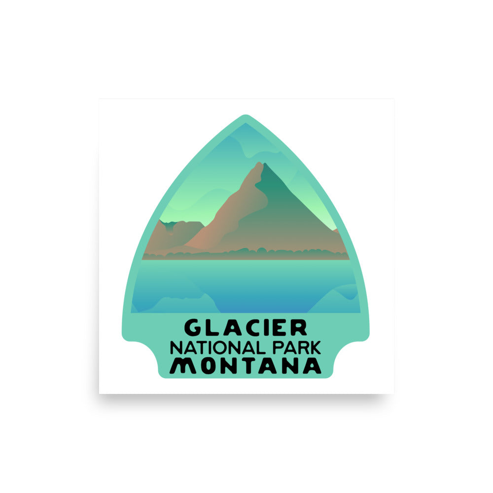 Glacier National Park Poster – National Park Obsessed