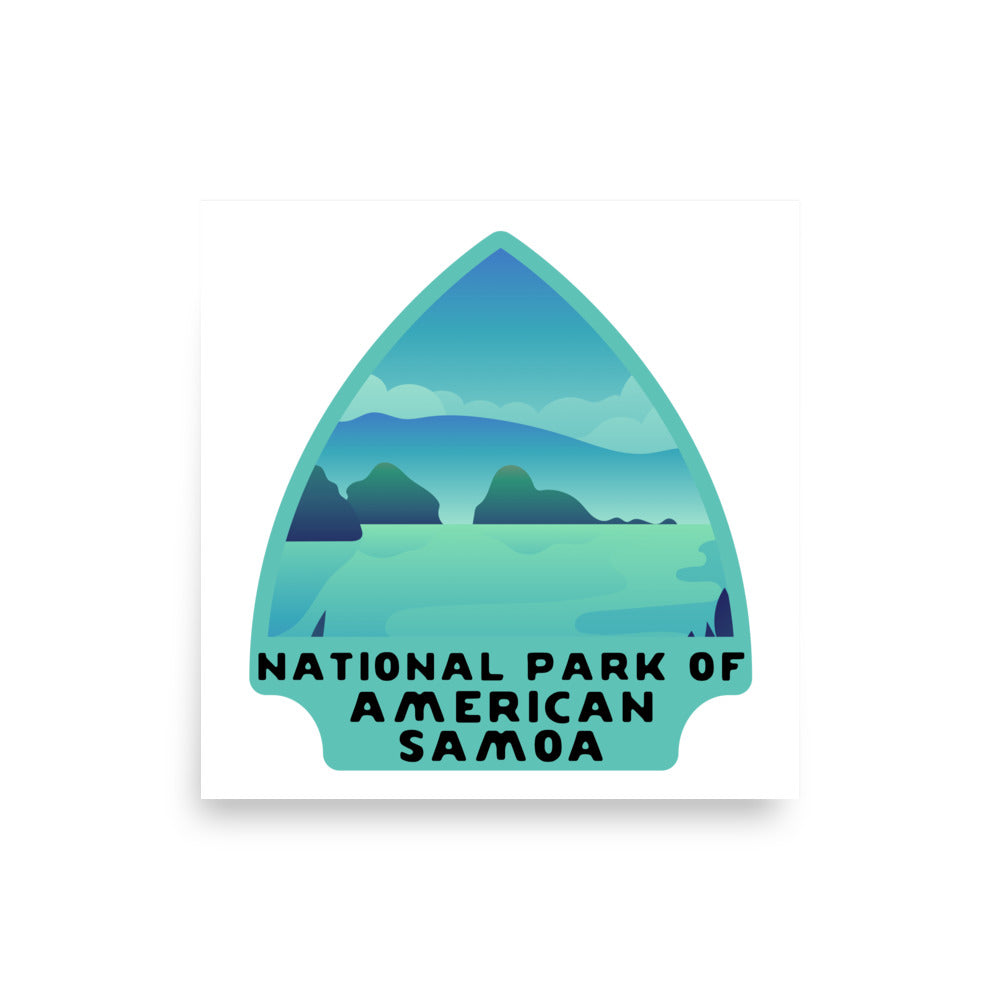 National Park of American Samoa Poster (American Samoa National Park P ...